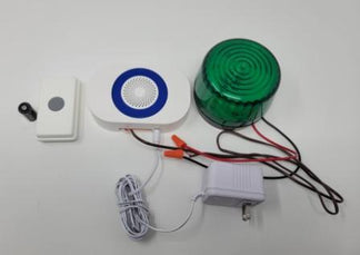 Wireless Warehouse Doorbell with Strobe – Reliable Chimes